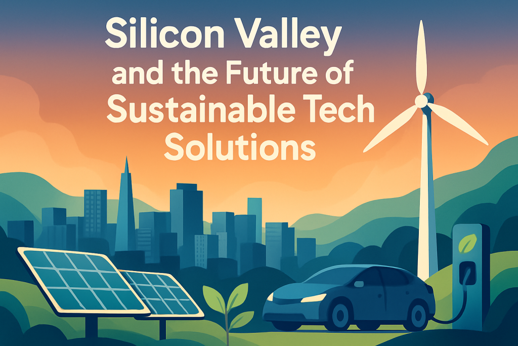 Silicon Valley and the Future of Sustainable Tech Solutions – LIVE FROM ...