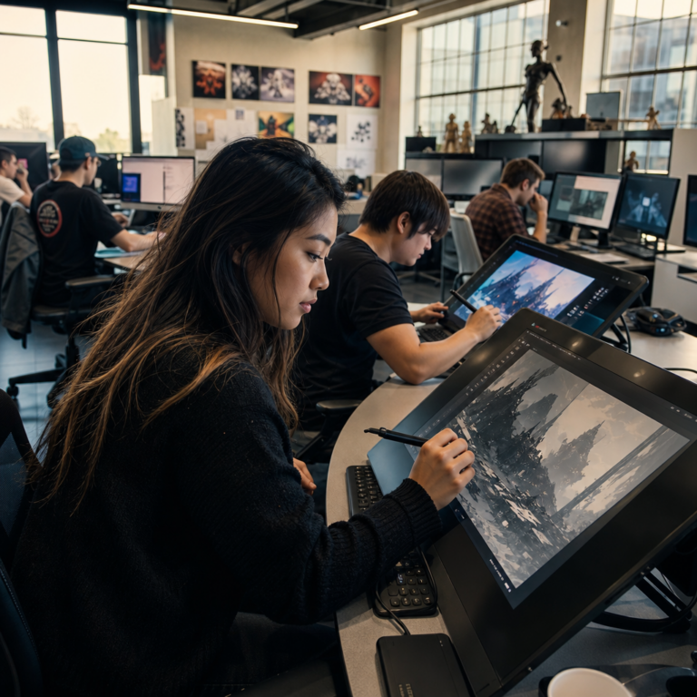 Digital Art and Design Education in Silicon Valley